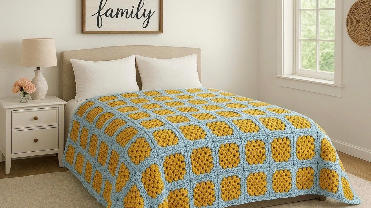 LEARN THIS EASY GRANNY SQUARE, YOU’LL KEEP COMING BACK TO IT ENDLESSLY ...