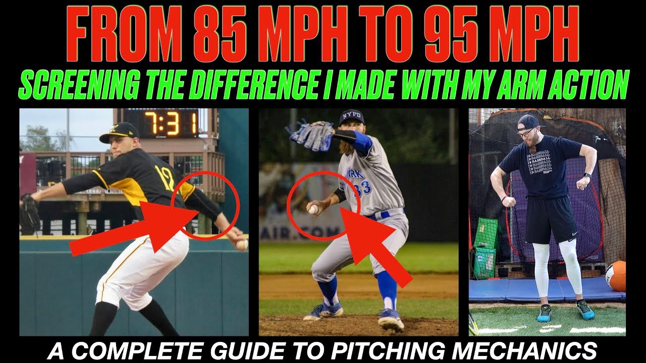 Robby Rowland Pitching Mechanics Breakdown - 2014 vs 2020 - 85 MPH vs ...