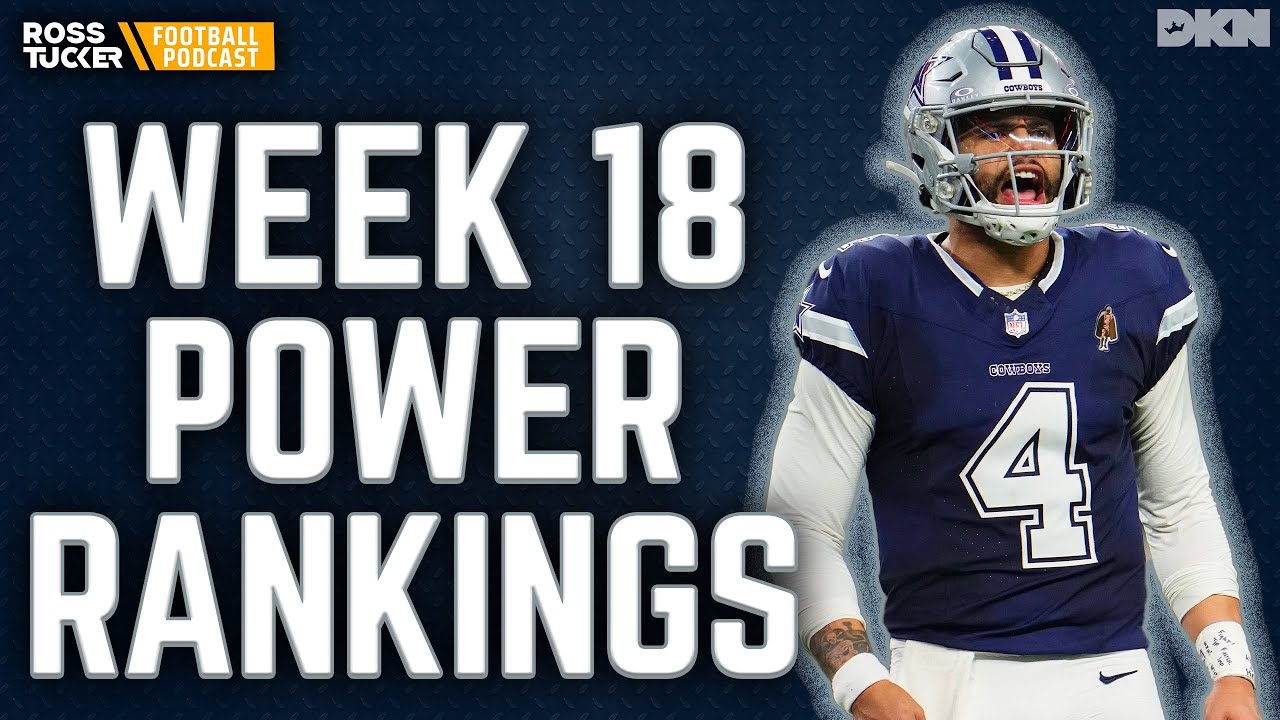 2023 NFL Week 18 Power Rankings & CFB Playoff Recap! - YouTube