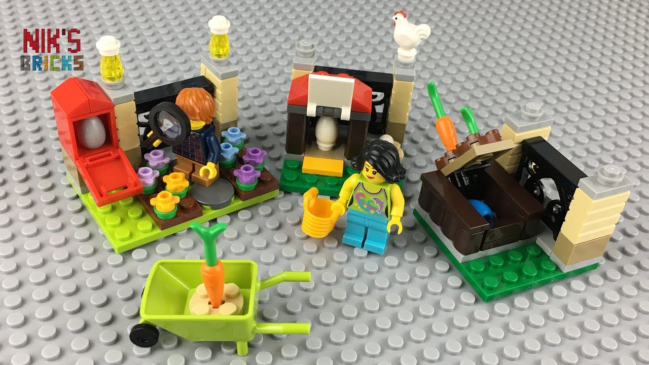 LEGO® 40237 Easter Egg Hunt - unboxing - review - stop motion ...