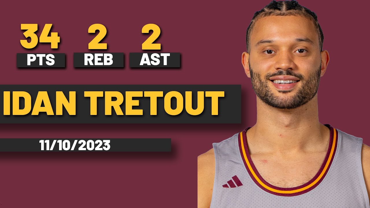 Idan Tretout Iona Gaels 34 PTS 2 REBS 2 AST vs Sacred Heart Pioneers ...