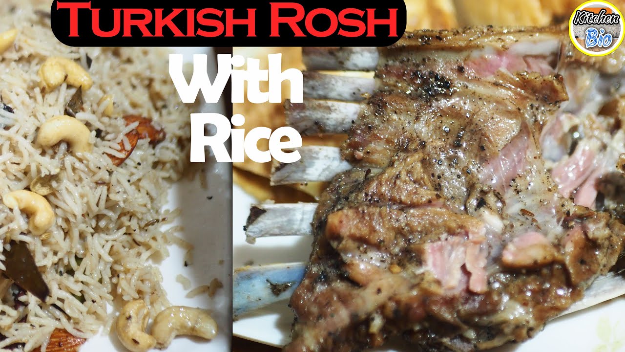 Turkish Roasted Lamb | Mutton Rosh With Rice | Delicious Turkish Rosh ...