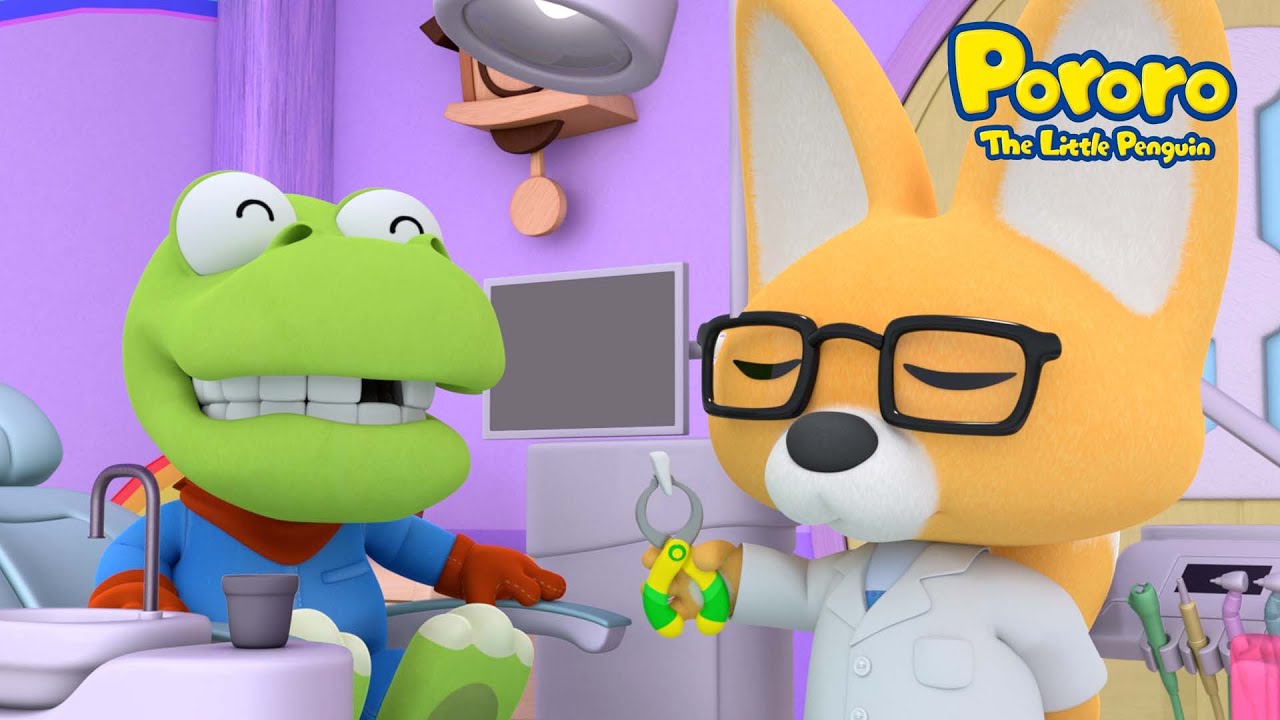 Pororo Tooth Song | Tooth in the Mouth | Going to the Dentist | Kids ...
