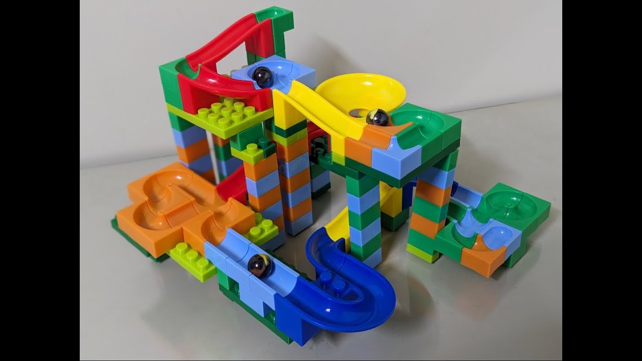 Marbles Sliding Puzzle Bricks | Made for kids - YouTube