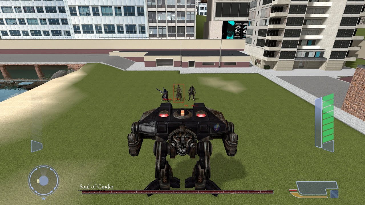 Gmod: Mechassault Mechs (Me) vs Dark Souls Bosses - YouTube