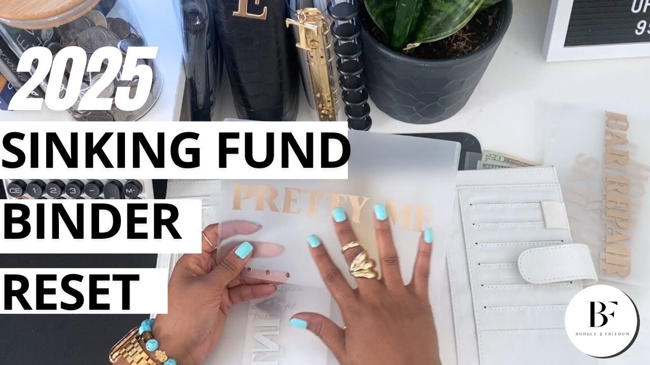 2025 Binder Setup | Sinking Funds Saving Binders | New Binder - YouTube