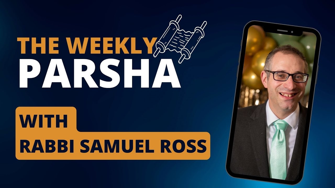 Parsha with Rabbi Samuel Ross: PARSHAS MIKEITZ - YouTube
