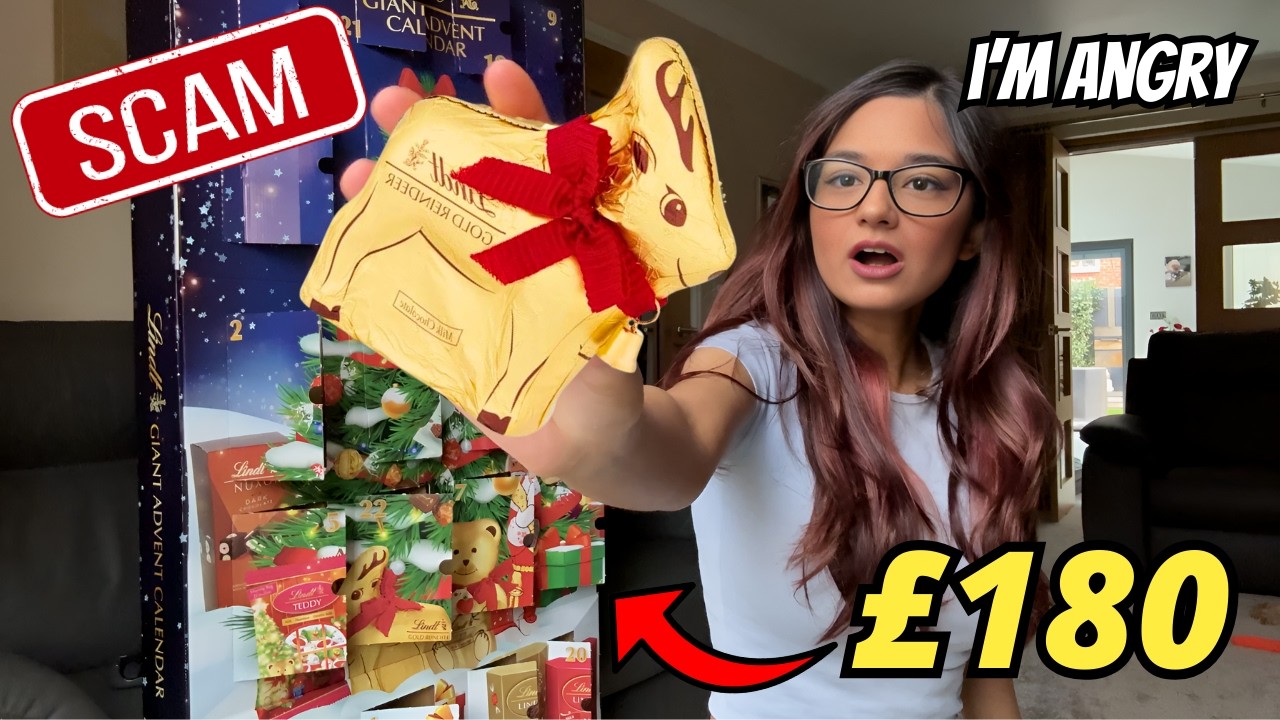 UNBOXING THE WORLDS BIGGEST & OVERPRICED ADVENT CALENDAR - SCAM - YouTube