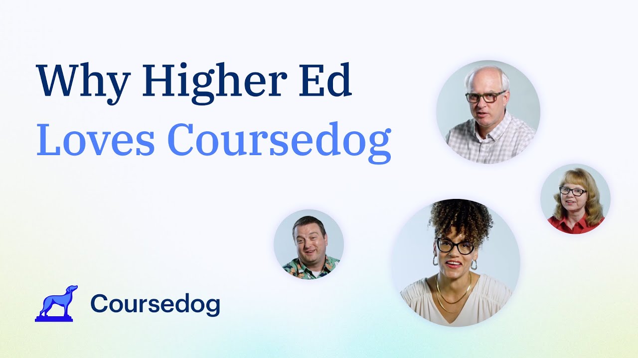 Why Higher Ed Loves Coursedog - YouTube