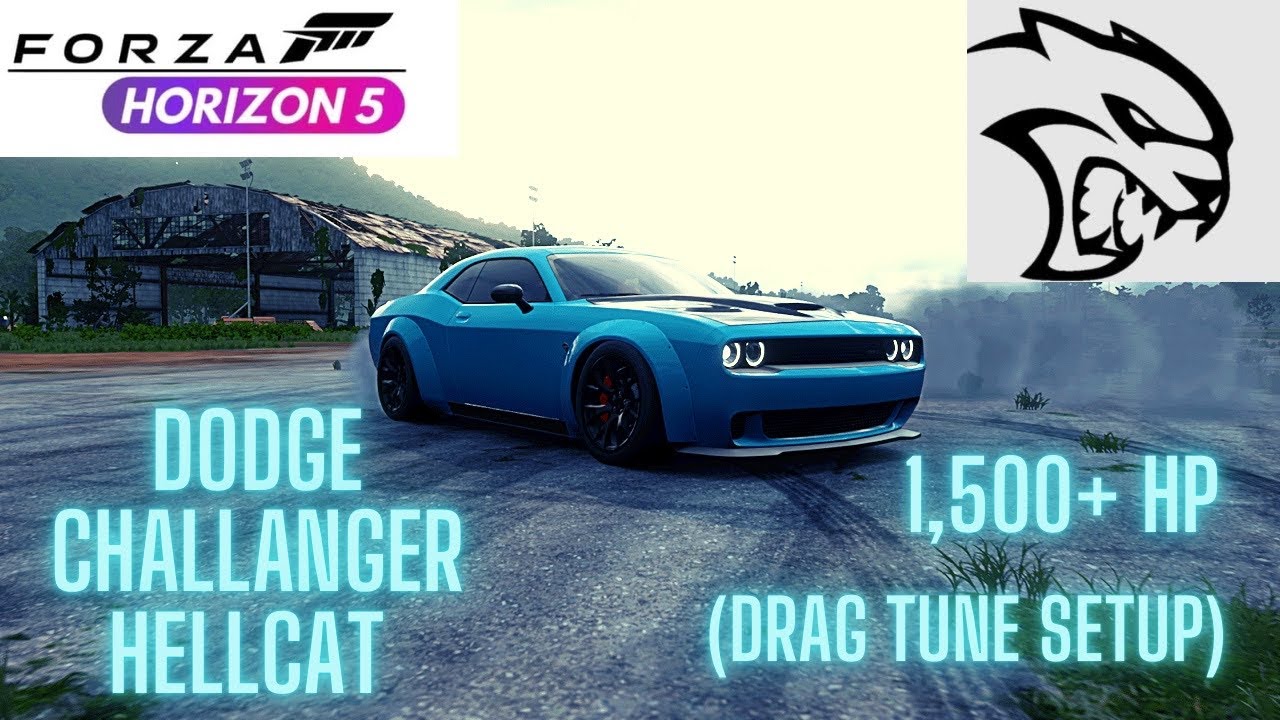 Forza Horizon 5 - 2015 Dodge Challenger SRT Hellcat (1,500 HP) (Drag ...
