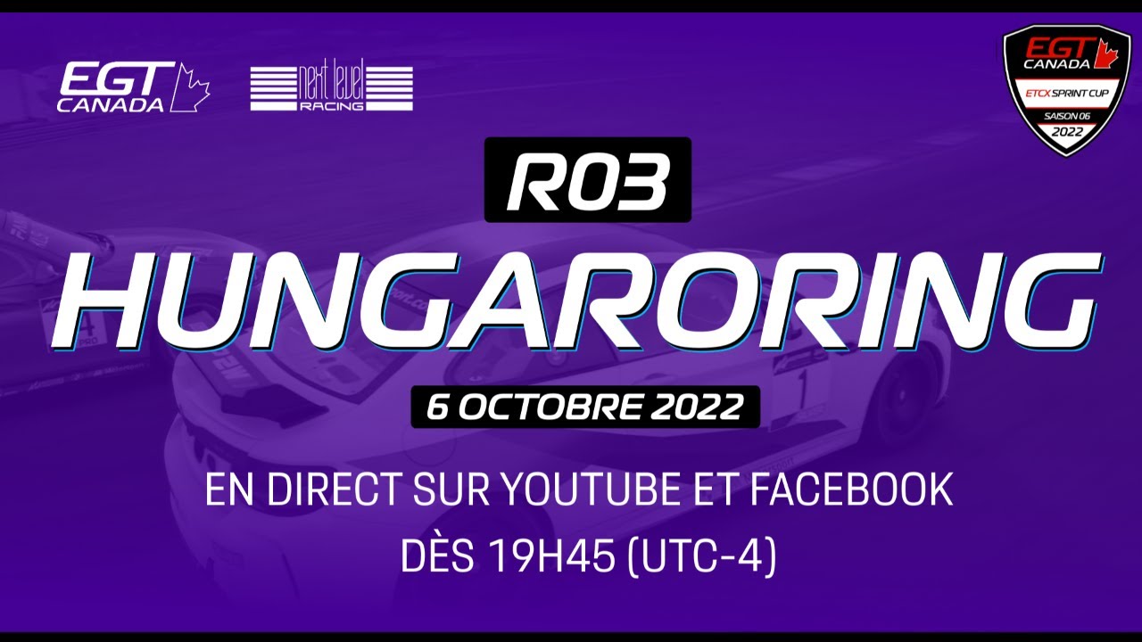 ETCX S06-R03 Hungaroring - YouTube