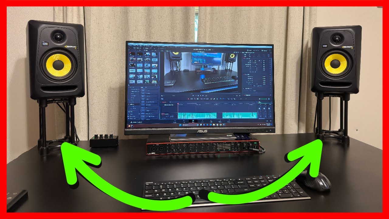 IsoAcoustics Iso-Stand Series Speaker Isolation Stands with Height ...