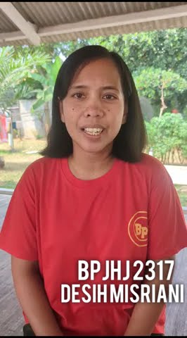 Indonesian Domestic Helper BPJHJ 2317 DESIH MISRIANI - YouTube