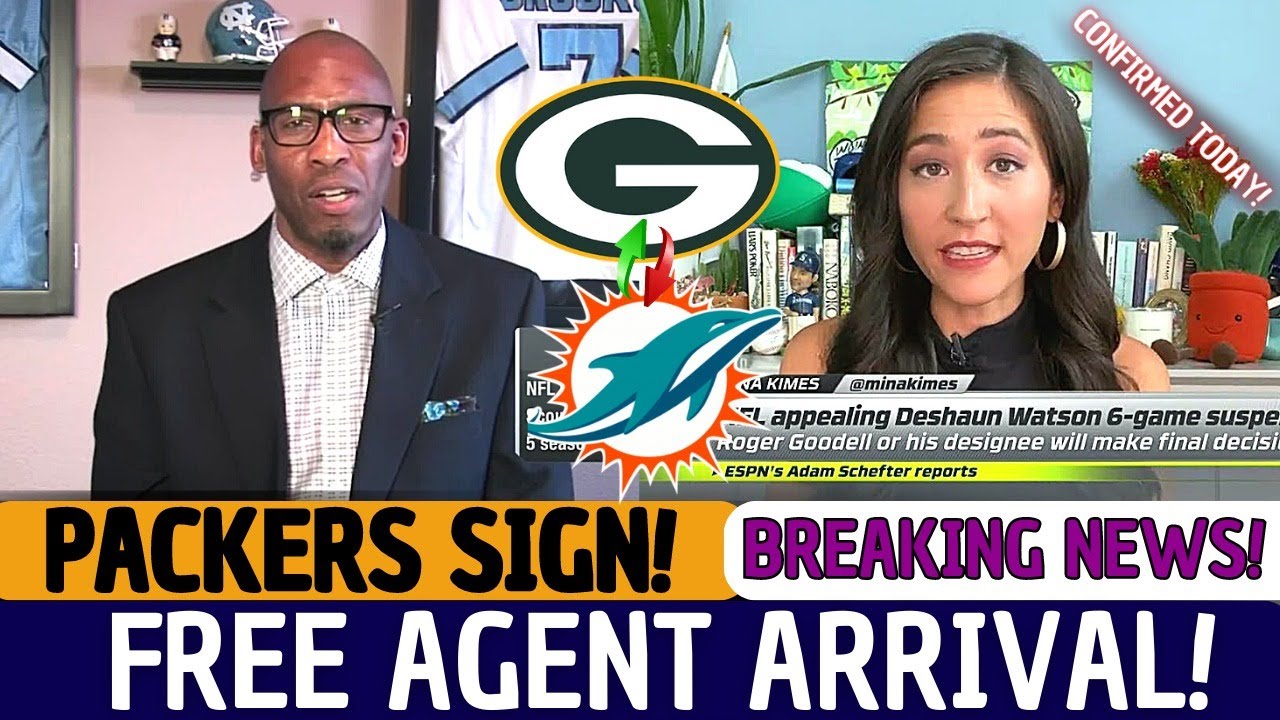 SIGNED THIS AFTERNOON! NEW REINFORCEMENT IN PACKERS! NOBODY EXPECTED ...