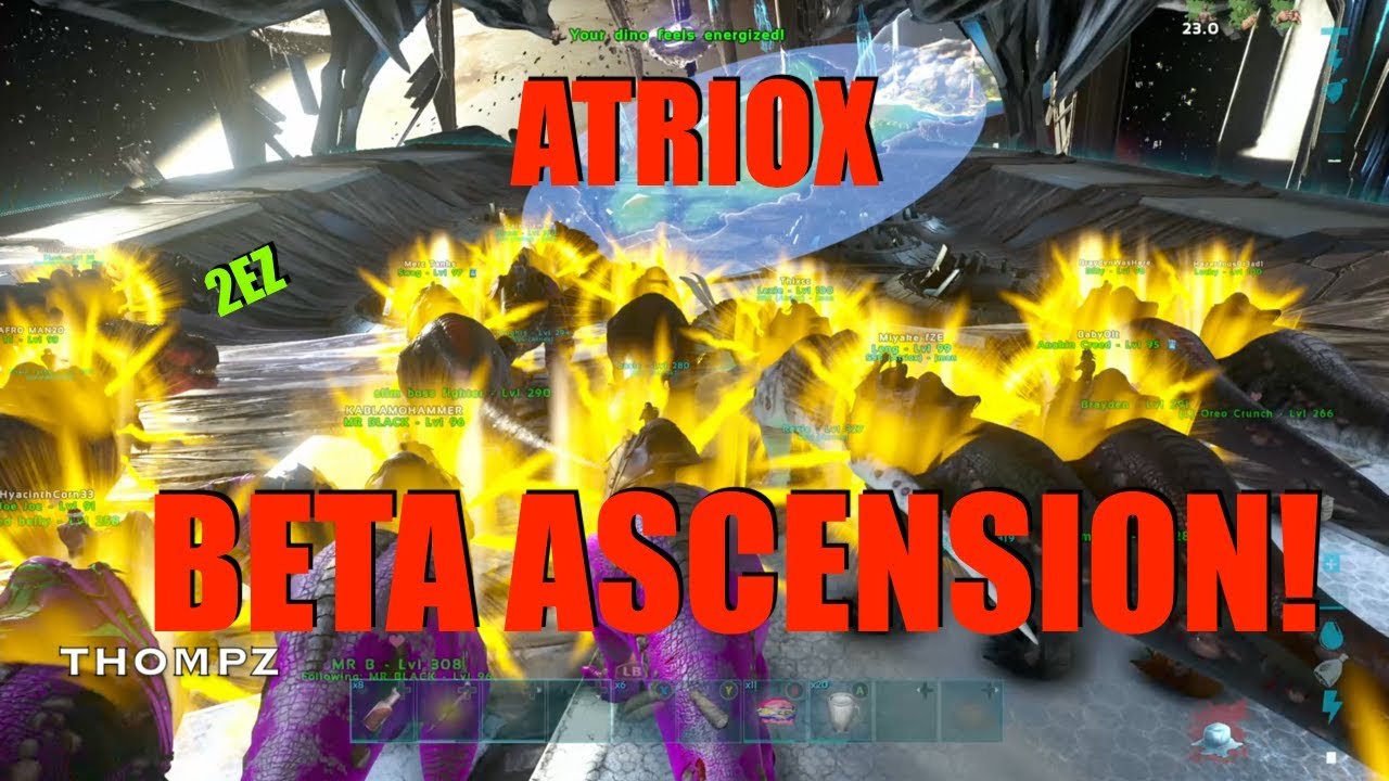 BEATING BETA TEK CAVE -ASCENSION - ARK NEW OFFICIAL SERVERS - YouTube