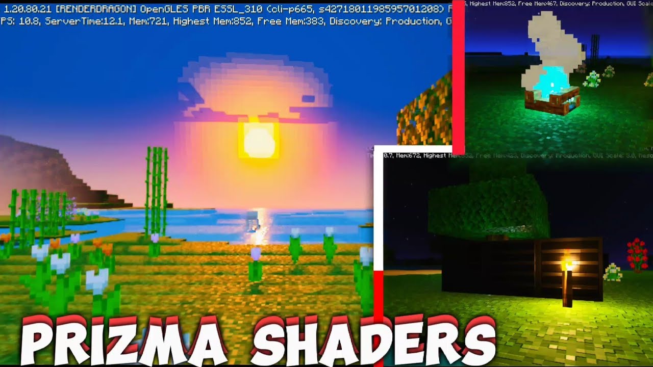 Prizma Shaders 1.20 Minecraft Deferred Shaders - YouTube