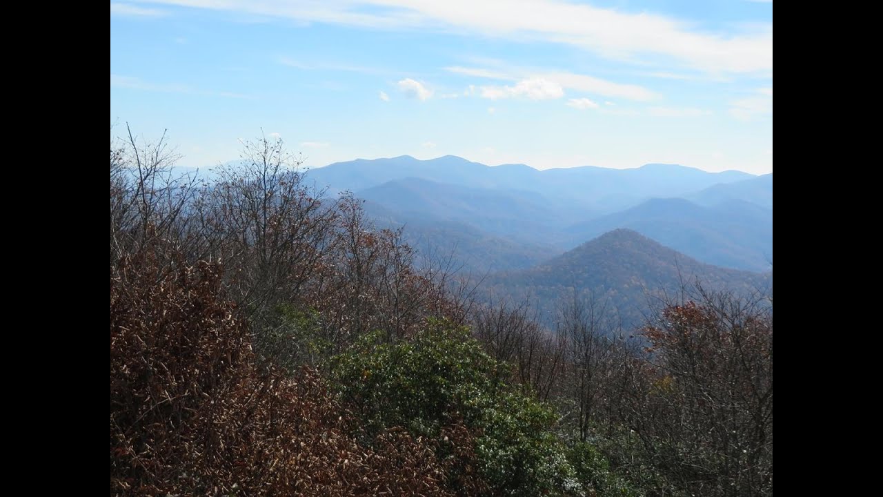 Appalachian Trail Hike Siler Bald, NC 10-28-14 - YouTube