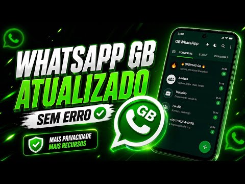 🔥 Como BAIXAR e ATIVAR o WhatsApp GB atualizado em 2026 — Tutorial completo passo a passo.