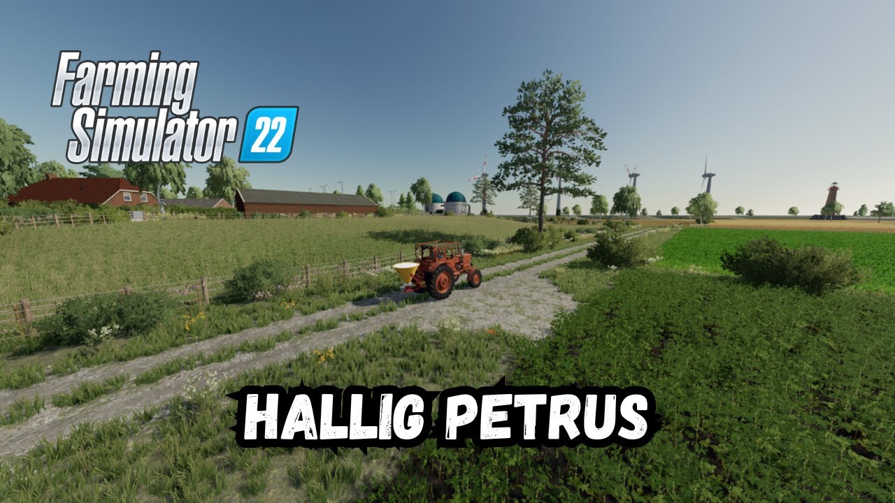 Hallig Petrus Map Tour - Farming Simulator 22 XBOX - YouTube