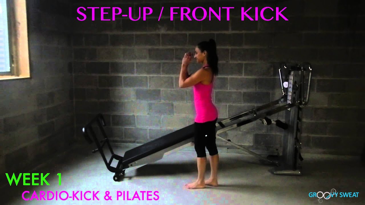 Cardio Kick & Booty Burn Workout - week 1 || Maria Sollon Fitness ...