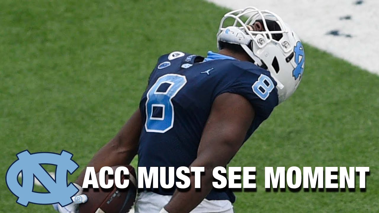 UNC's Michael Carter Closes The Door On The Hokies | ACC Must See ...