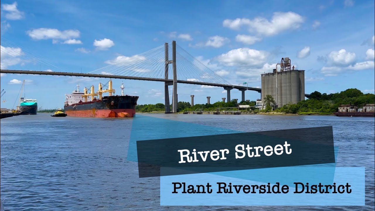 River Street in Savannah: Plant Riverside District - YouTube