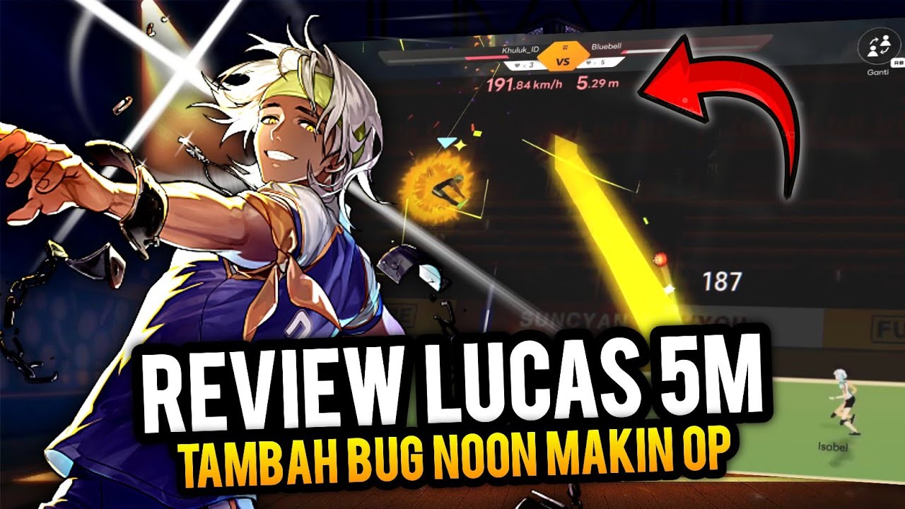 Buset Lucas 5M 😱! Mencoba Bug Noon Lucas - The Spike Volleyball Cross ...
