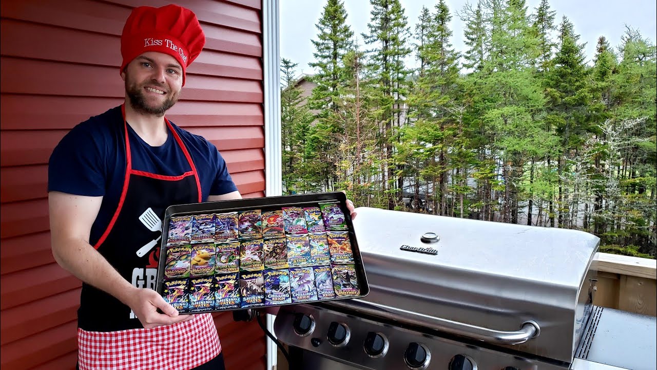 CHEF BAZEL'S POKEMON COOKOUT...TRIPLE PACK GIVEAWAY!!! - YouTube