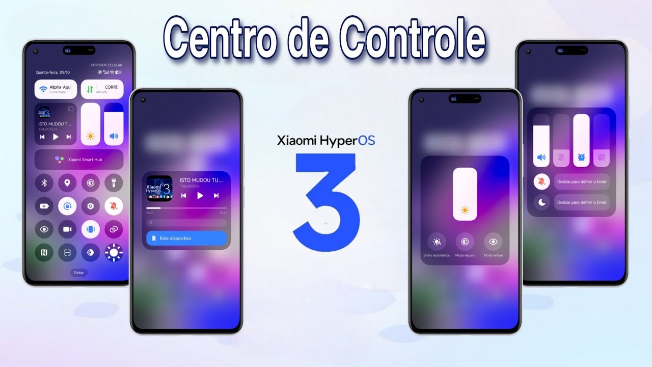 Essa É a Interface Que Vai Te Fazer QUERER o HyperOS 3! - Novo Centro ...