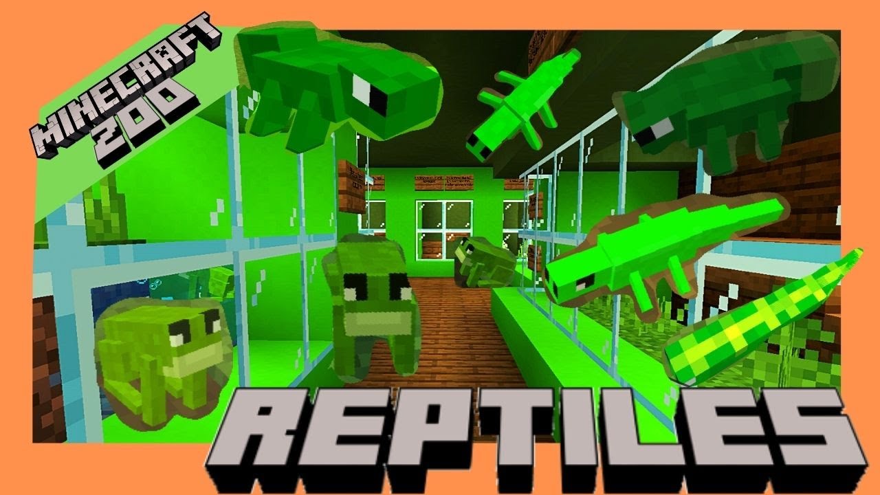 Minecraft Zoo- Reptiles (African Forest, pt.5) - YouTube
