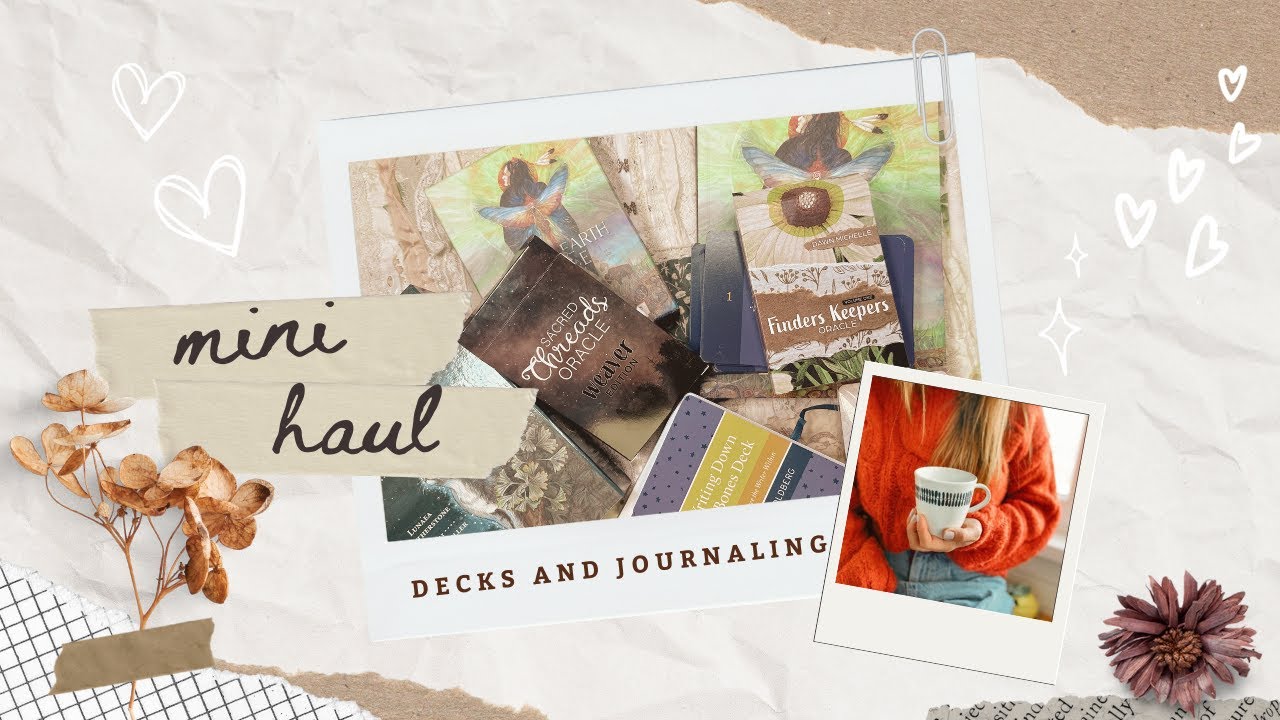 Sacred Earth Oracle Deck & Journal Haul | Tarot & Oracle Decks for ...