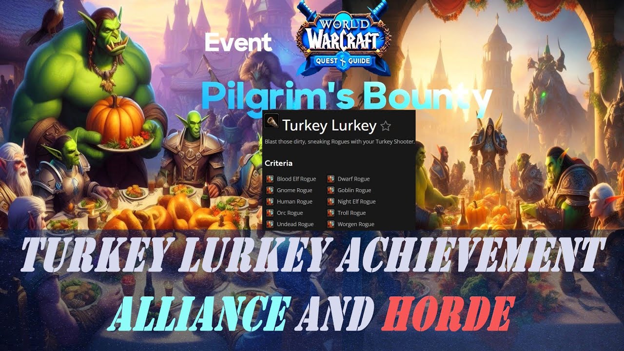 Turkey Lurkey Achievement | Pilgrim's Bounty Event | Turkey Shooter ...