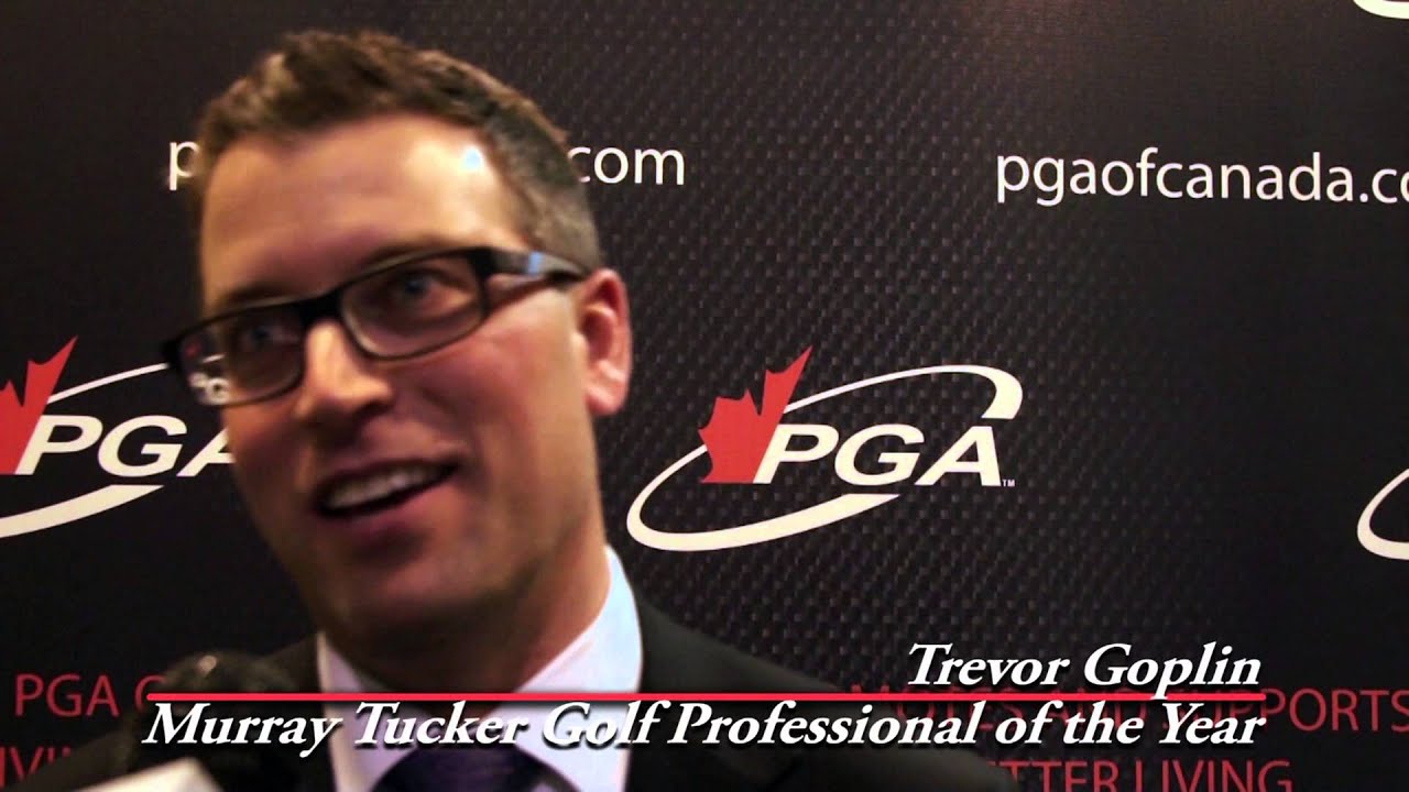 Trevor Goplin -- Murray Tucker Golf Professional of the Year - YouTube