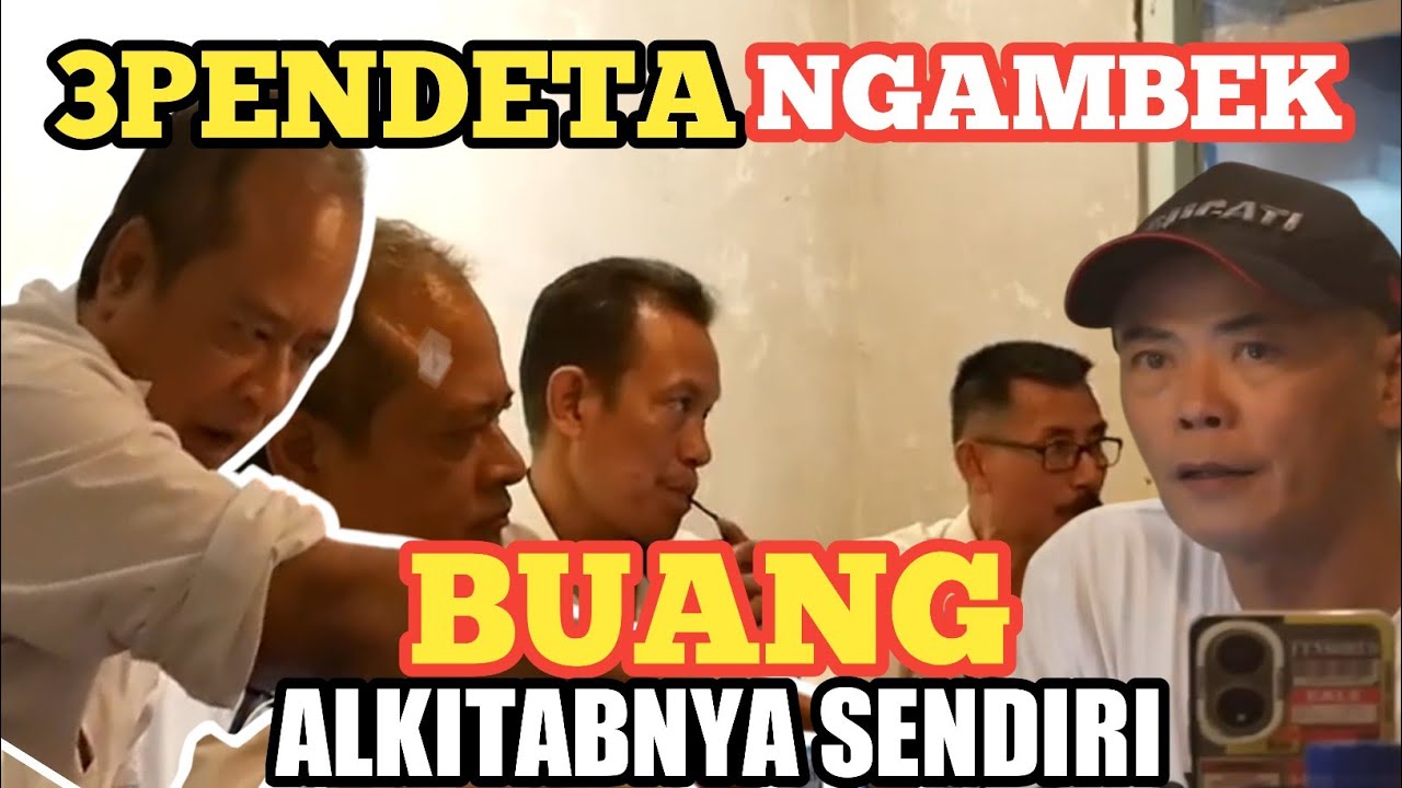 Viral 3 pendeta ngambek || Buang alk!t4b kalah deb4t sengit ga terima asli alk!t4b!!!! - YouTube