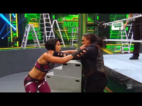 Bayley vs Tamina SmackDown Women's Championship WWE Money in the Bank ...