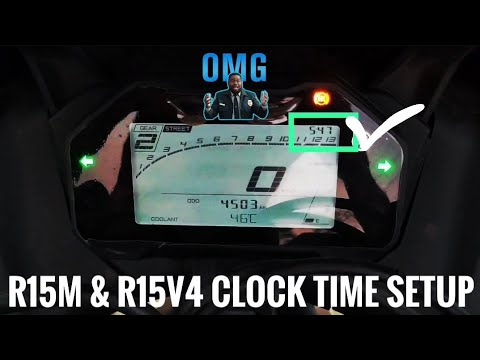 | How to setup R15M OR R15V4 CLOCK TIME 😱 | R15V4 का टाइम कैसे सुधरे ...