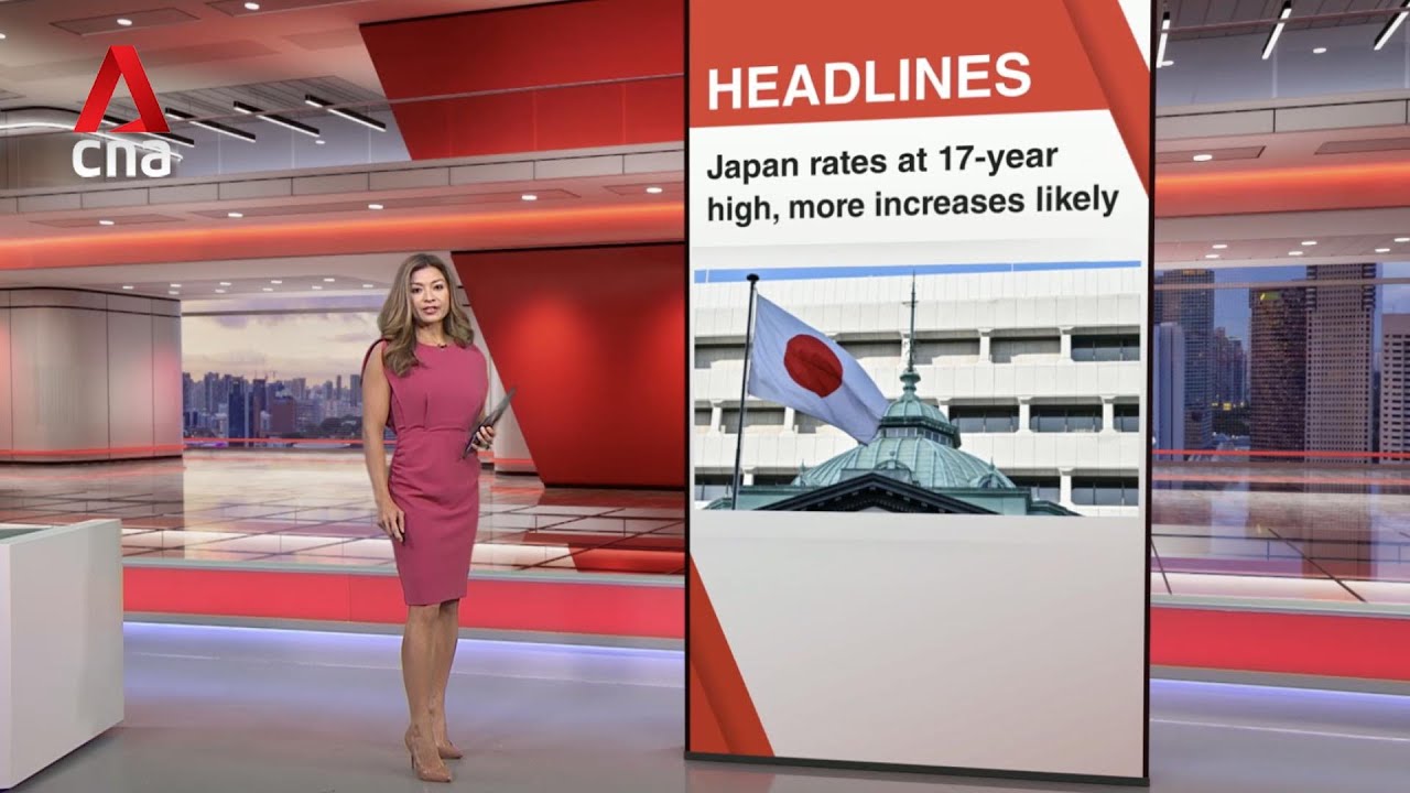 Japan hikes interest rates to 17-year high | East Asia Tonight (Jan 24 ...