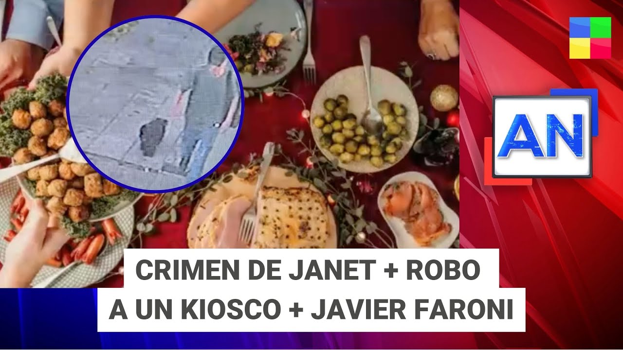 Crimen de Janet + Robo a un kiosco + Javier Faroni #AméricaNoticias ...