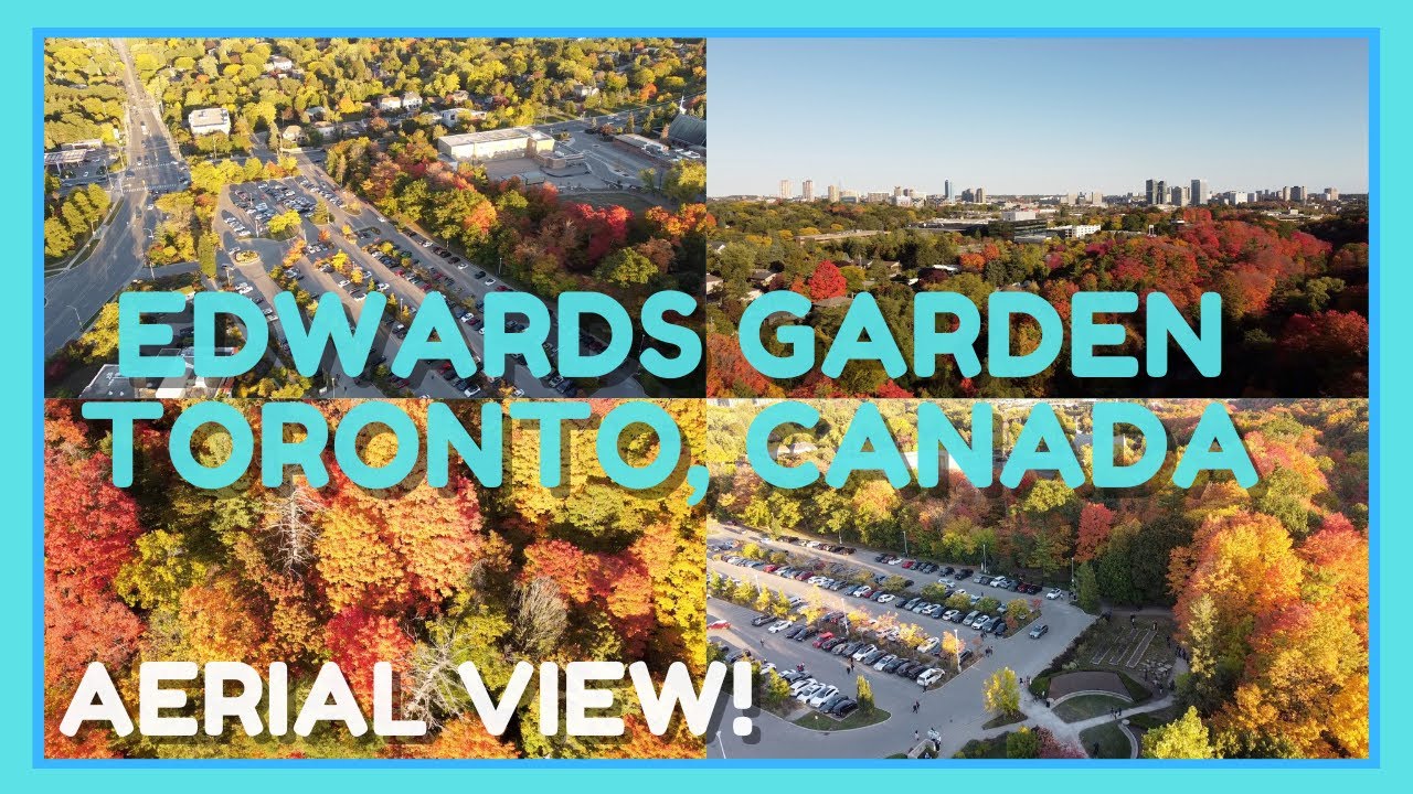 Edwards Gardens Aerial view | Toronto, Canada - YouTube