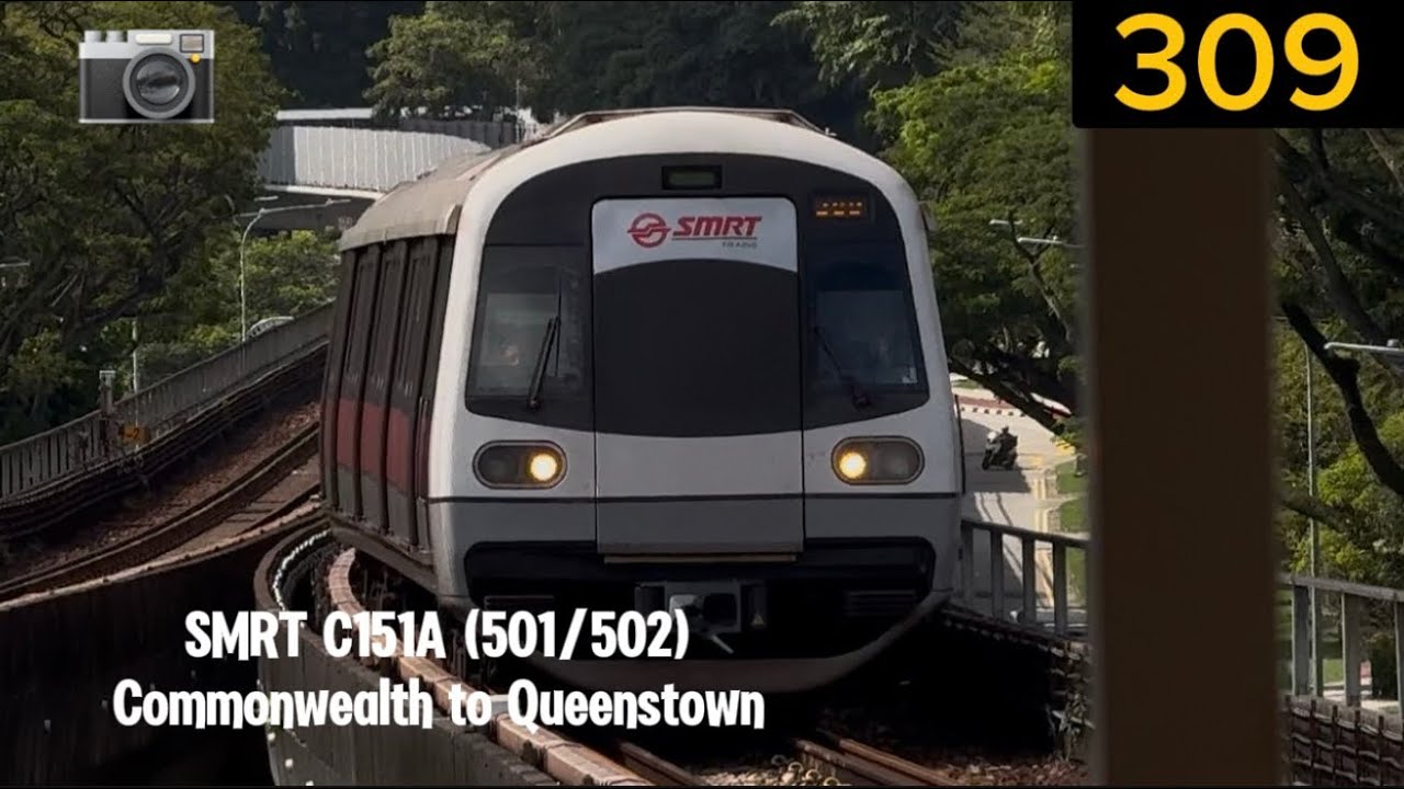 SMRT C151A (501/502) Commonwealth to Queenstown - YouTube