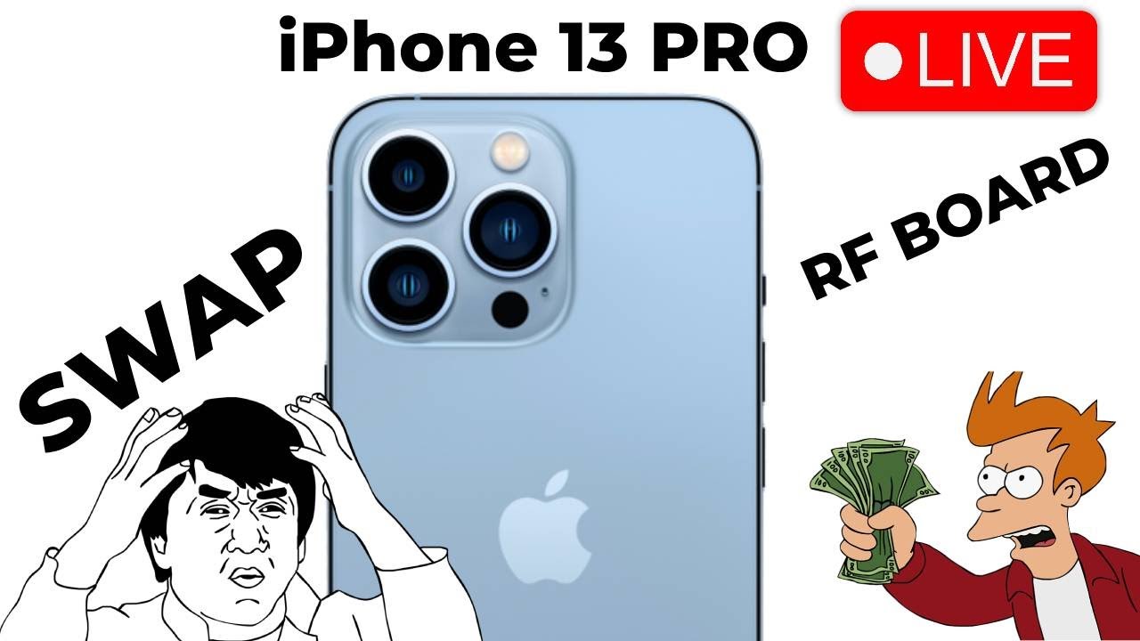 iPhone 13 PRO SWAP RF Board brak sieci brak IMEI Charytatywnie dla ...