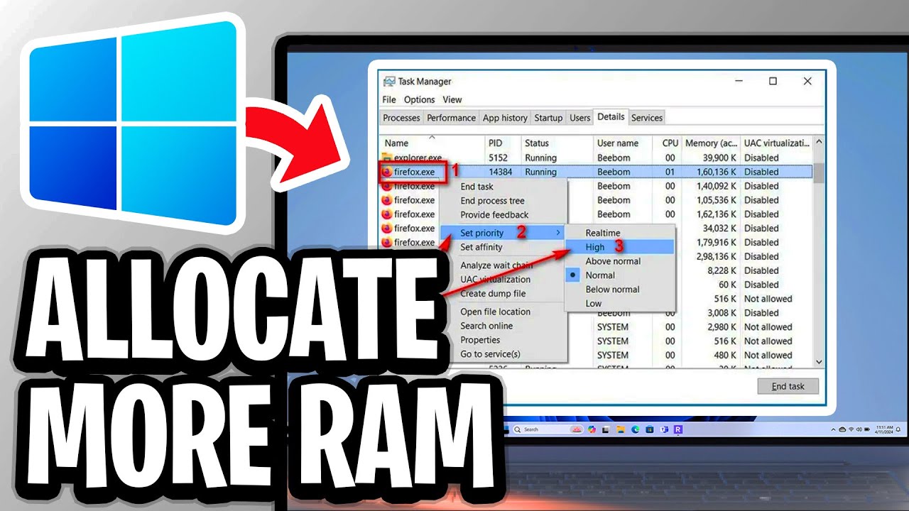 How To Allocate More RAM To Specific Programs/Games On Windows - Full ...