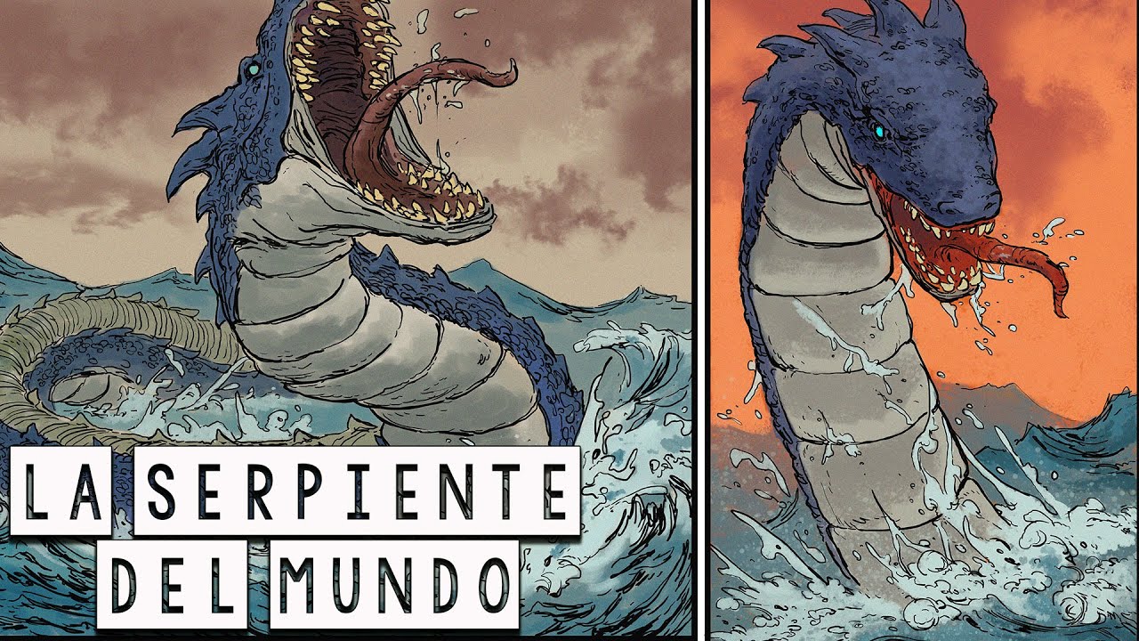 Jormungand: La Serpiente del Mundo - Mitología Nórdica - Bestiario ...