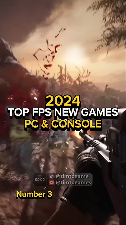 2024 TOP 3 FPS NEW GAMES (PC & CONSOLES) P:3 Eminem Games Edit - YouTube