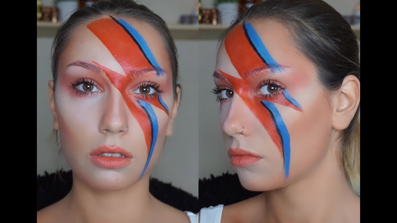David Bowie - MakeUp Transformation. - YouTube