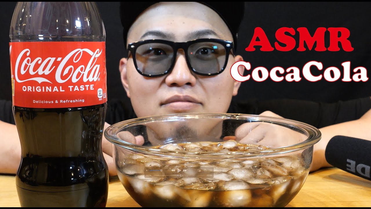 ASMR 】 coca-cola | coke | MUKBANG | 먹방 | YAMYAM-SHOYAM - YouTube