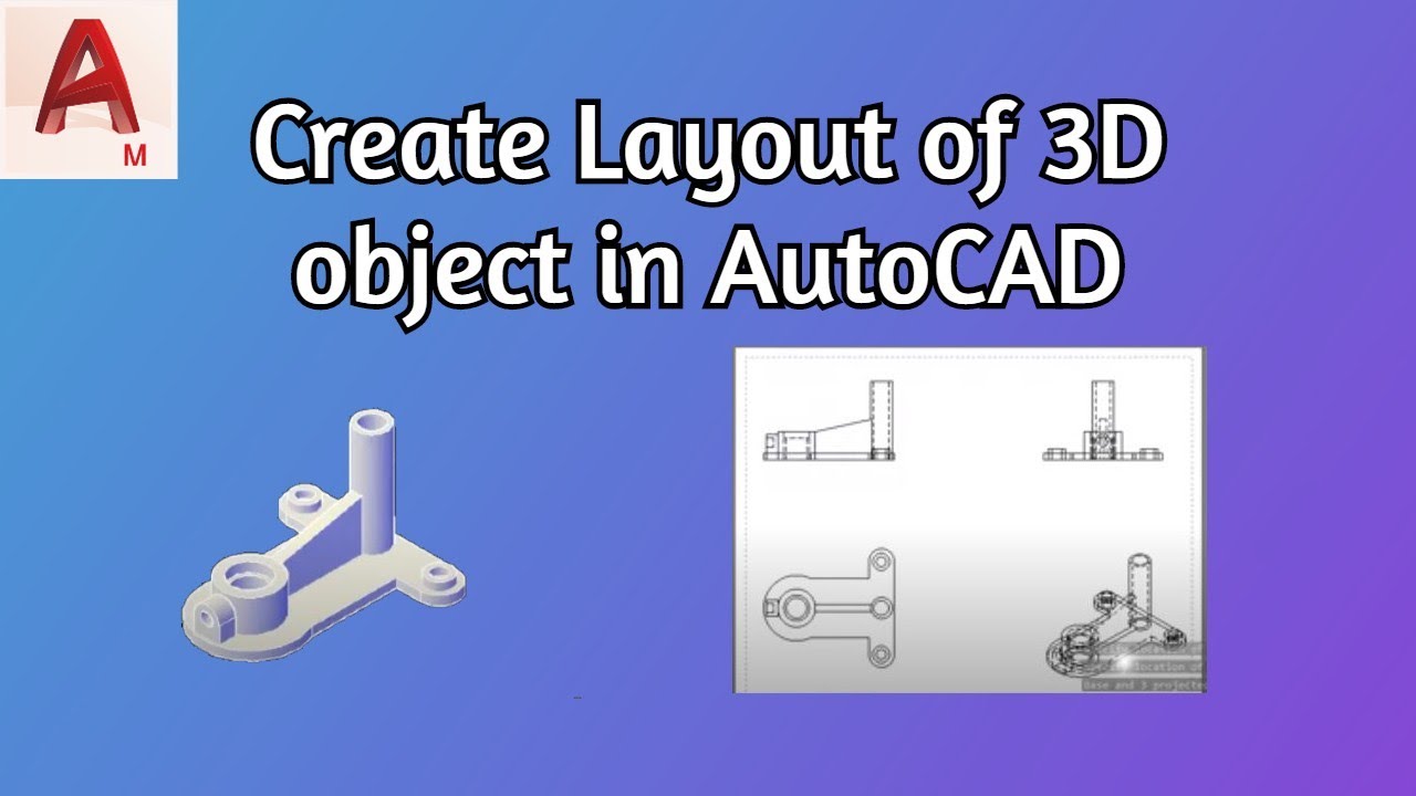 Creating Layout Of Object In AutoCAD YouTube creating-layout-of-object-in-autocad-youtube
