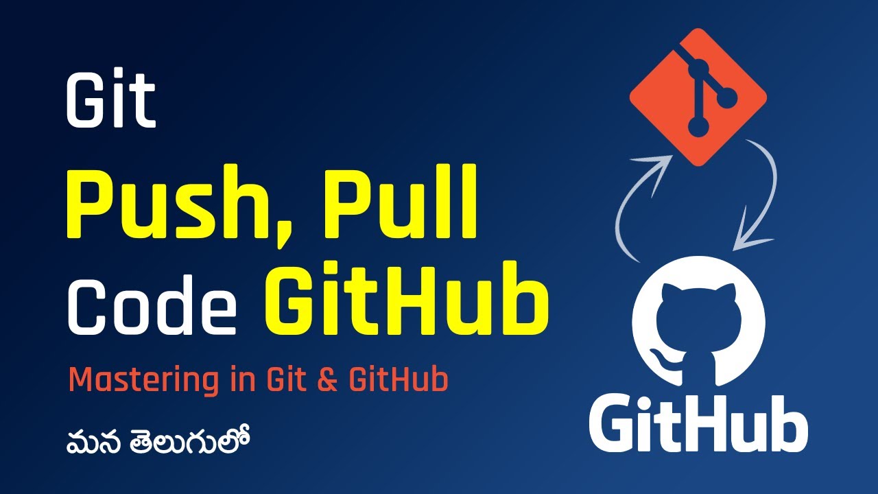 Git Push Command Git Push Code To Github Git Pull Command Git