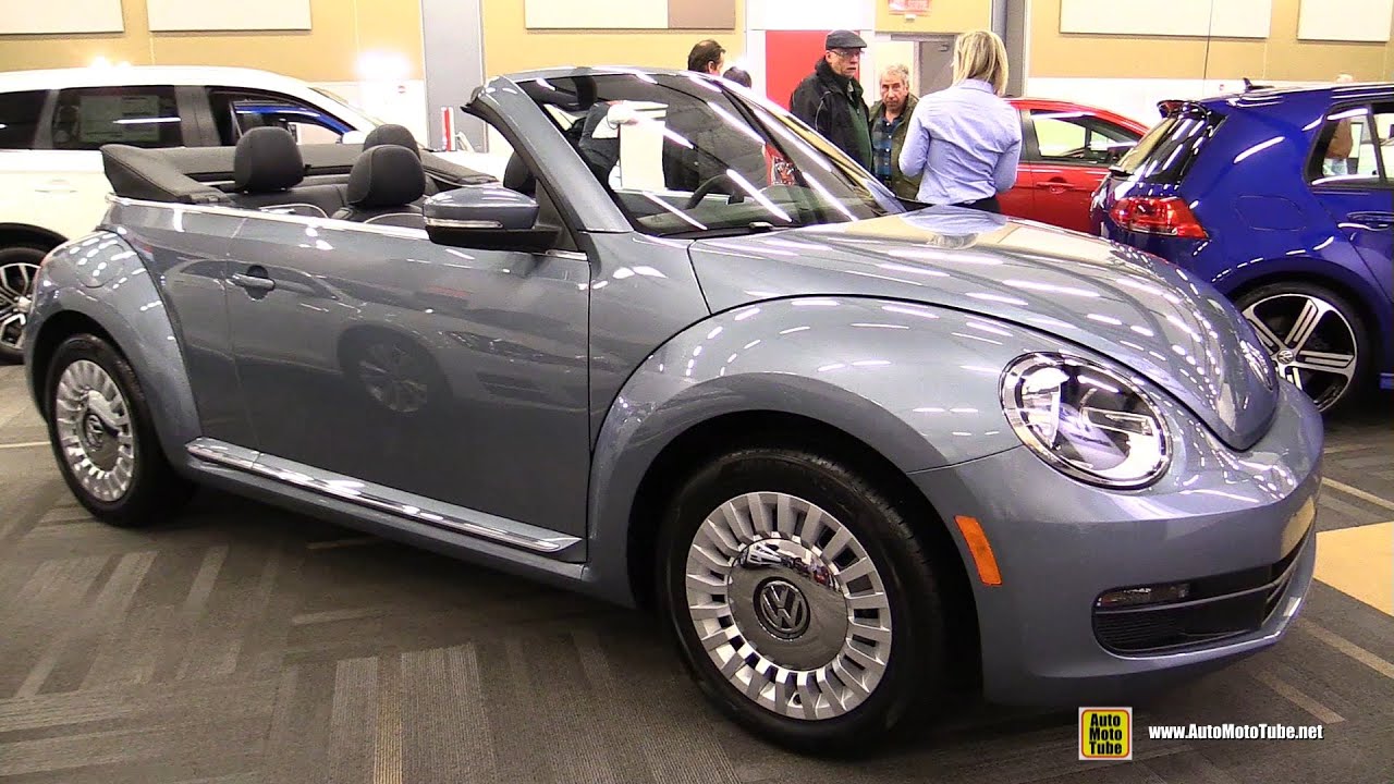 2016 Volkswagen Beetle Convertible - Exterior, Interior Walkaround ...