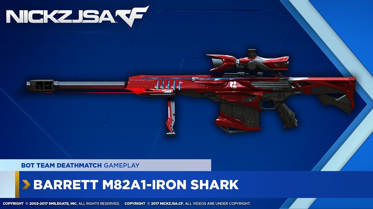 Barrett M82A1-Iron Shark | CROSSFIRE China 2.0 - YouTube